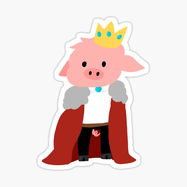 "Technoblade" Sticker for Sale by CelticWolfArt | Redbubble