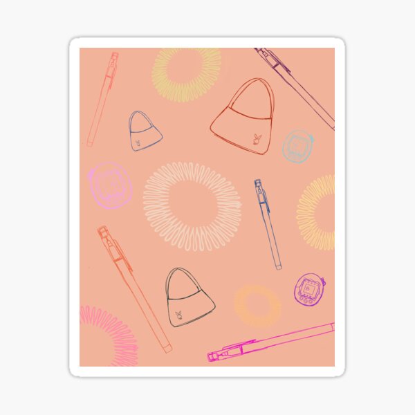 "Middle School" Sticker by Oshiee-Baddd | Redbubble