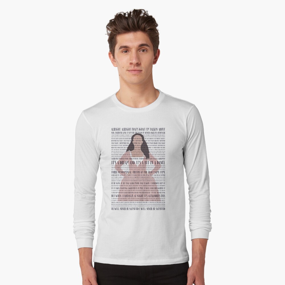 "Hamilton - Satisfied full lyrics " Poster for Sale by hypocratees ...