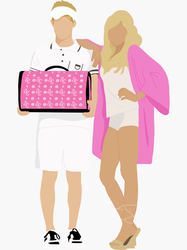 "Sharpay and Ryan from HSM" Sticker for Sale by moviedomsticker | Redbubble