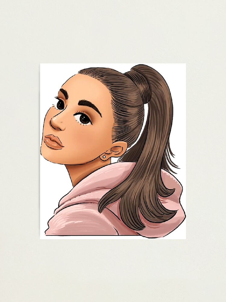 Lámina fotográfica «DIBUJAR DIBUJOS ANIMADOS SINGER STAR POP RNB LOVE ...