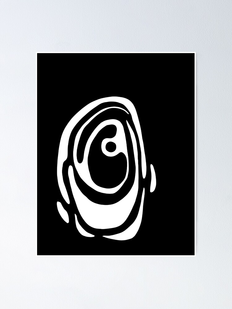 "positive and negative space " Poster by Pugieve | Redbubble