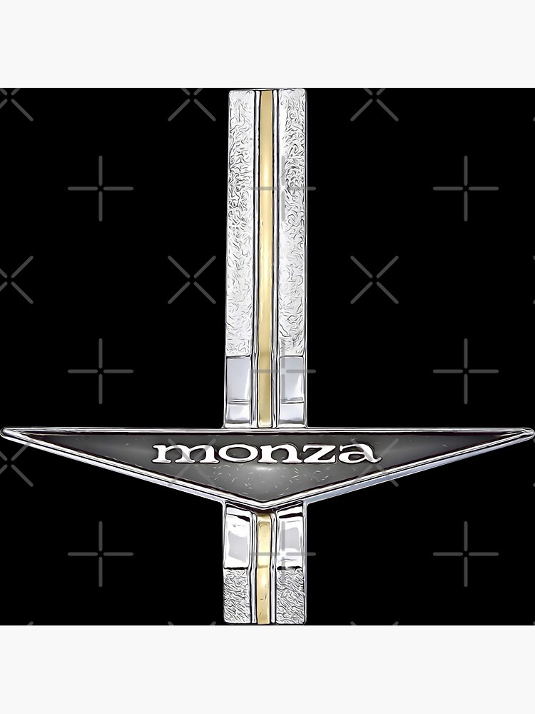 "Corvair Monza Emblem" Poster for Sale by FlatSixGraphics | Redbubble
