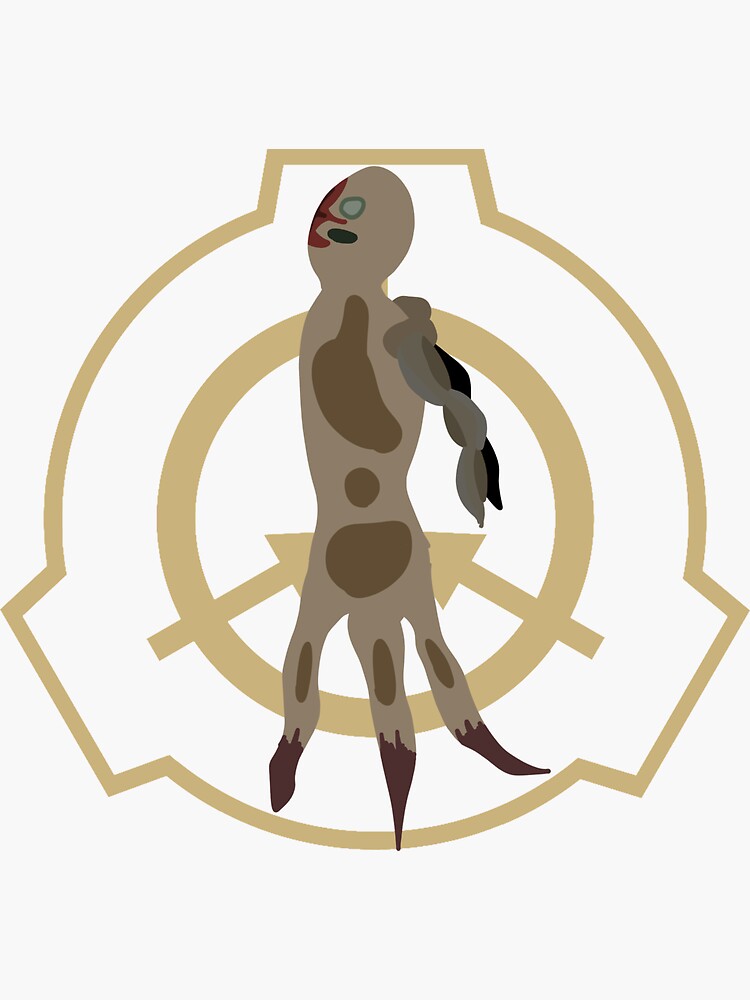 "SCP-173 The Sculpture" Sticker for Sale by BMisawa | Redbubble