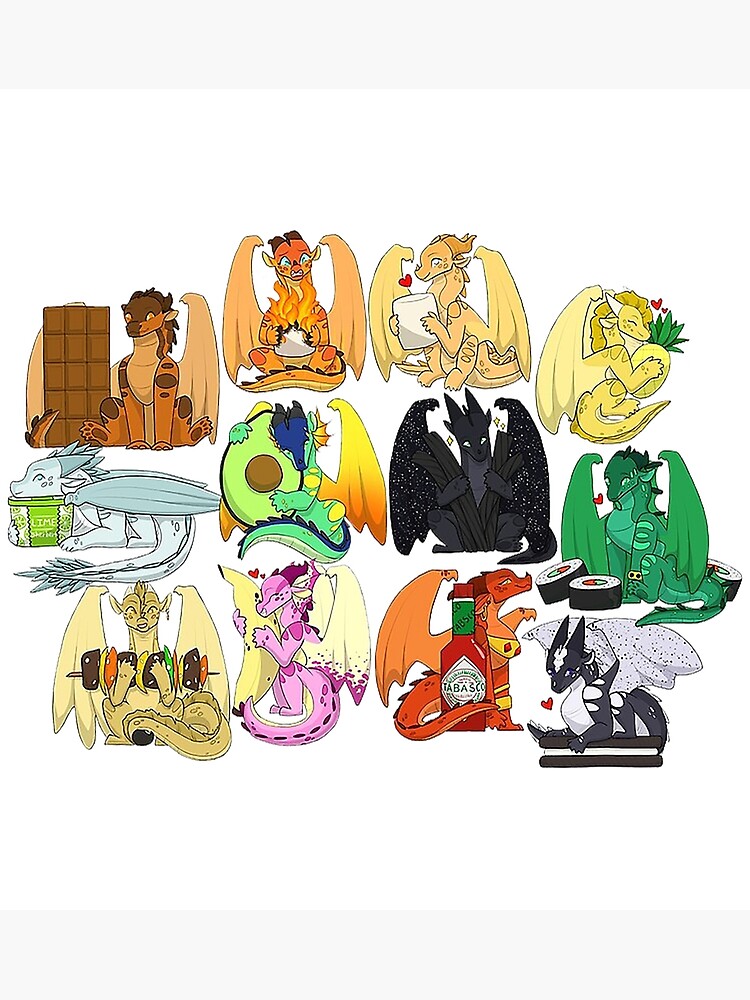 Wings Of Fire All Character Premium Matte Vertical Poster sold by ...