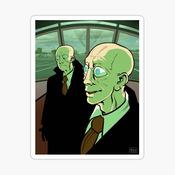 "MIB" Sticker for Sale by groovy-bastard | Redbubble