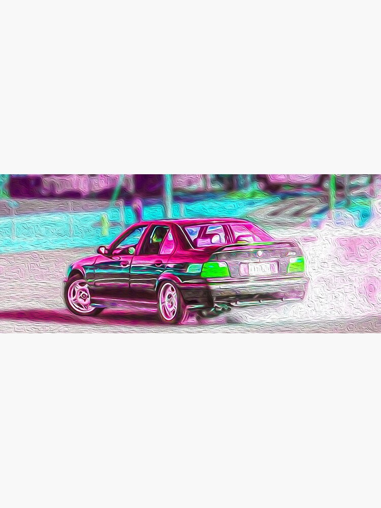 "Bimmer slide aesthetic " Sticker by blockbimmers | Redbubble