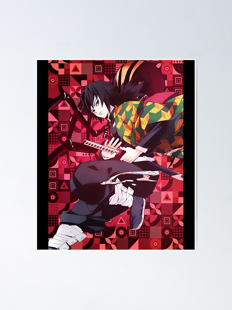"Giyu Art " Poster for Sale by Nicholas325 | Redbubble