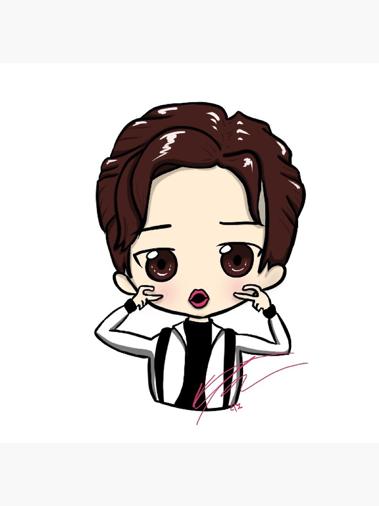 Poster « Lee Know Stray Kids Sticker Fan Art », par eabundic | Redbubble