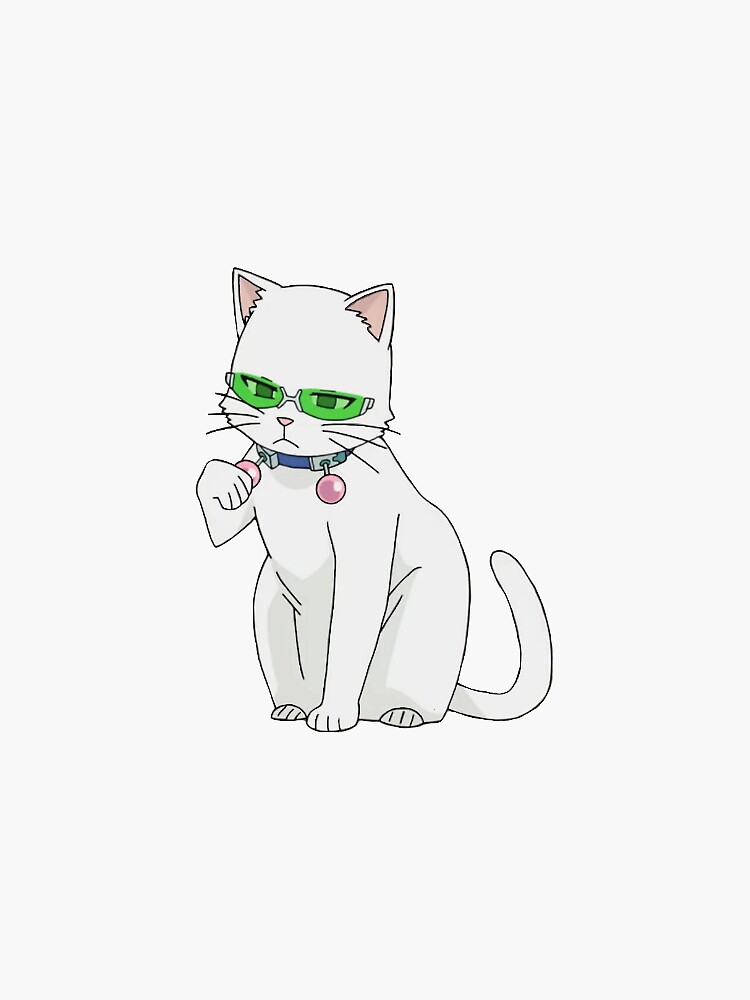 "saiki as a cat" Sticker for Sale by cxcathyy | Redbubble