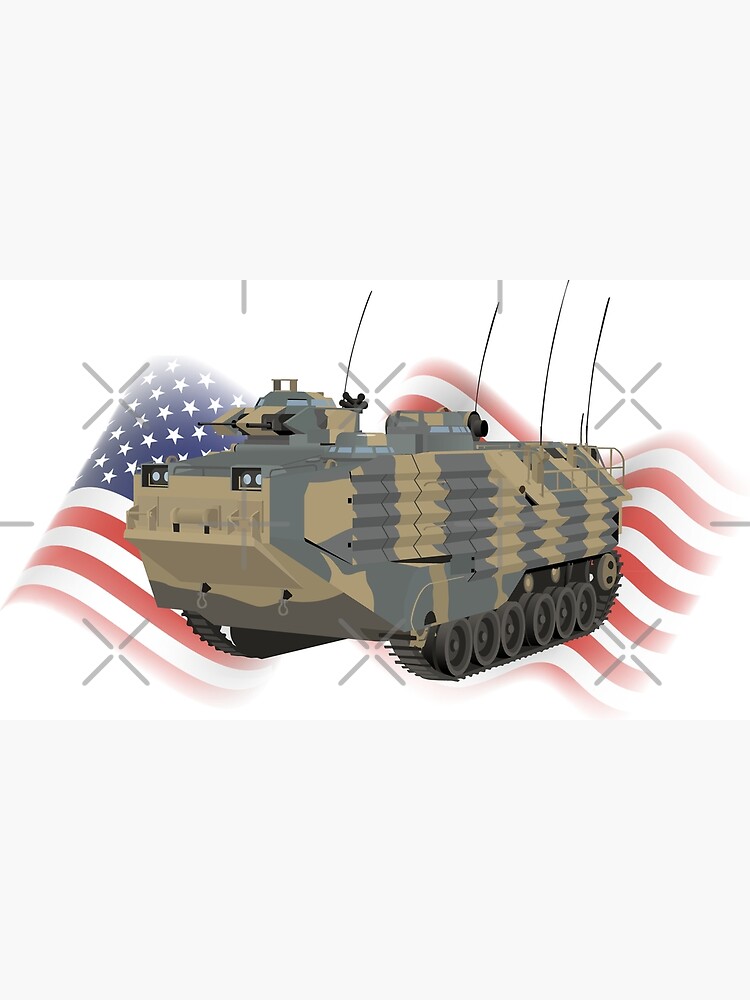 "Assault Amphibious Vehicle (AAV) AAVP7A1" Poster by NorseTech | Redbubble
