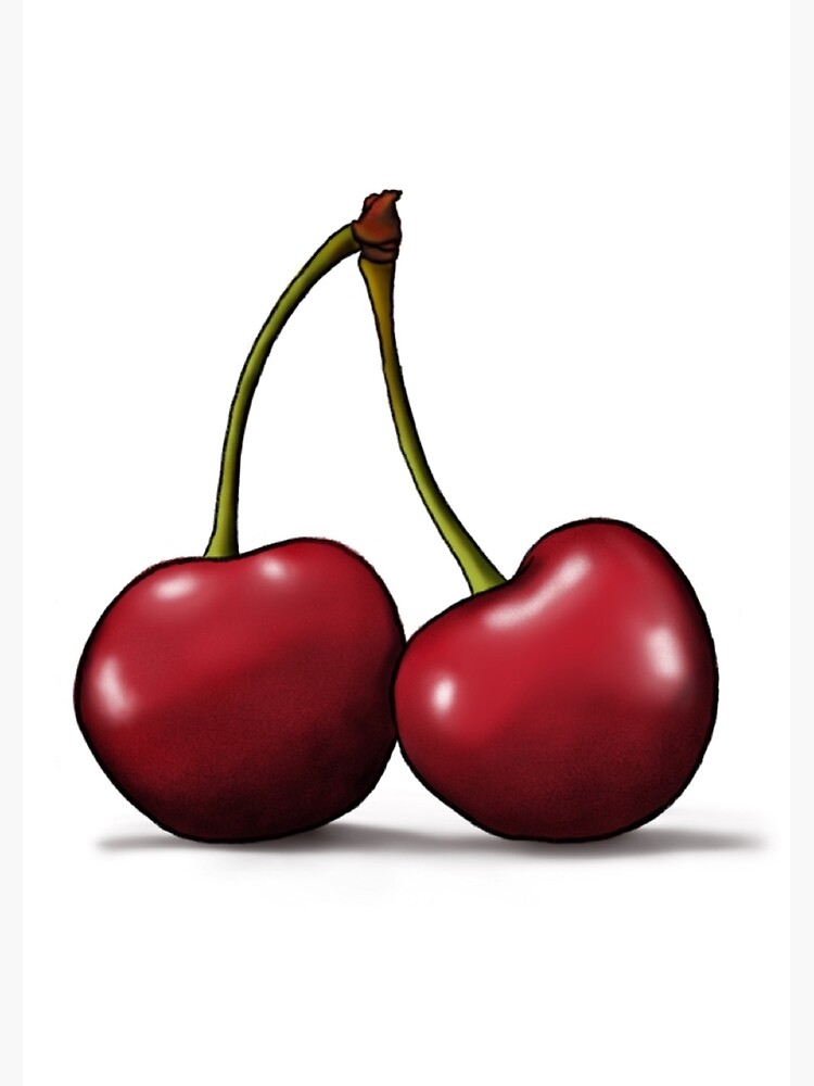 "Cherry digital art" Poster for Sale by ShaliniArtShop | Redbubble