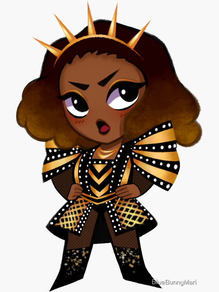 "Catherine of Aragon from SIX THE MUSICAL Chibi" Sticker for Sale by ...