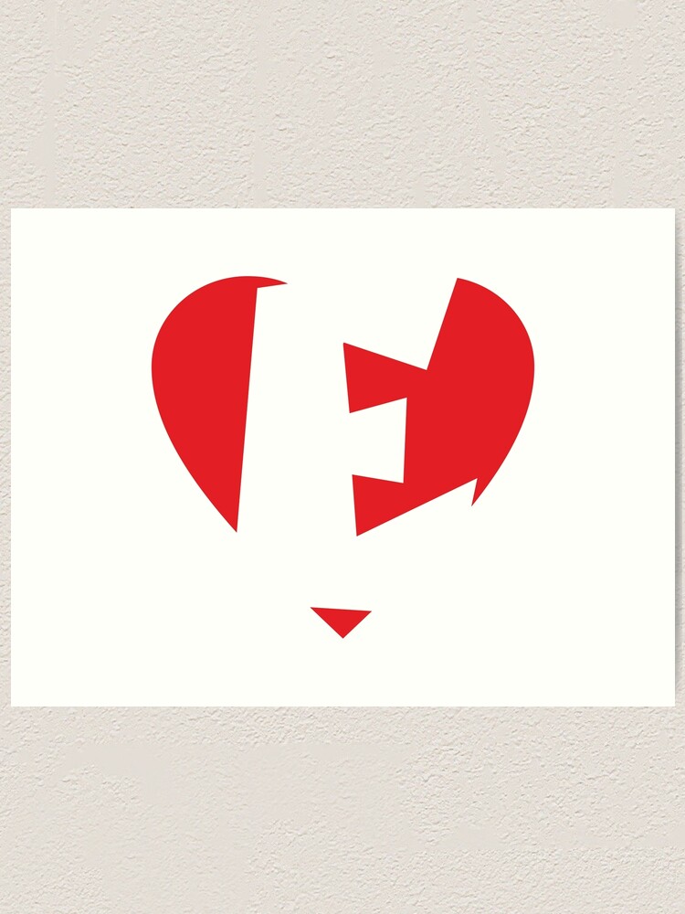 "I love E - Heart E - Heart with letter E" Art Print by theshirtshops ...