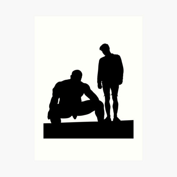 "Barry Wood Meme Silhouette" Art Print for Sale by SocialStreet | Redbubble