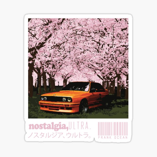 "Frank Ocean Nostalgia Ultra Poster " Sticker by Brunosaires | Redbubble