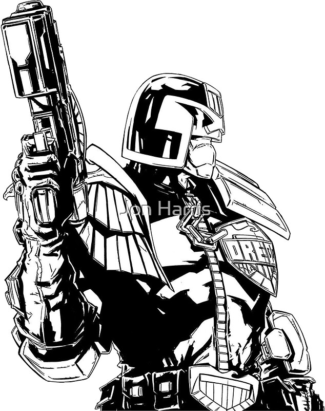 Judge Dredd: Stickers | Redbubble