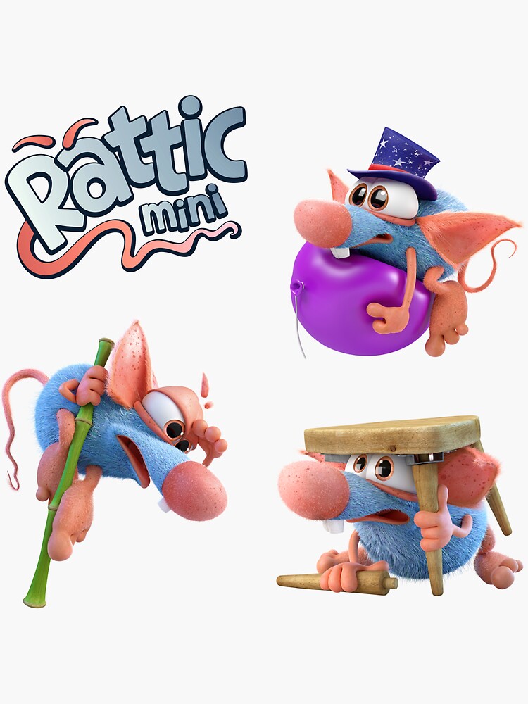 "Rattic - MIx Images11." Sticker for Sale by Rattic | Redbubble