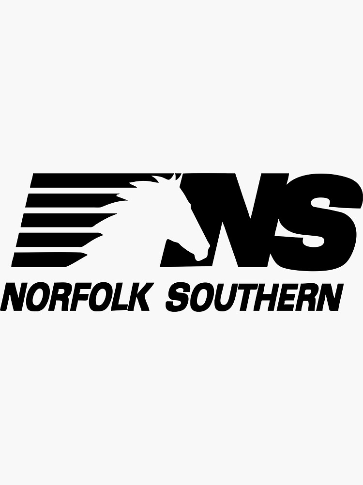 "Norfolk Southern Logo" Sticker by sulichulmifta | Redbubble