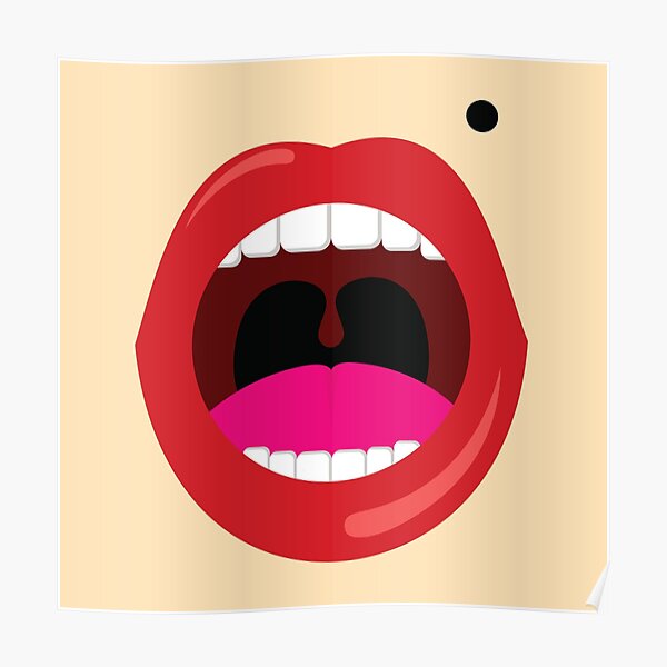 Blow Up Doll Face Adult Blowup Poster For Sale By Droomclothingco