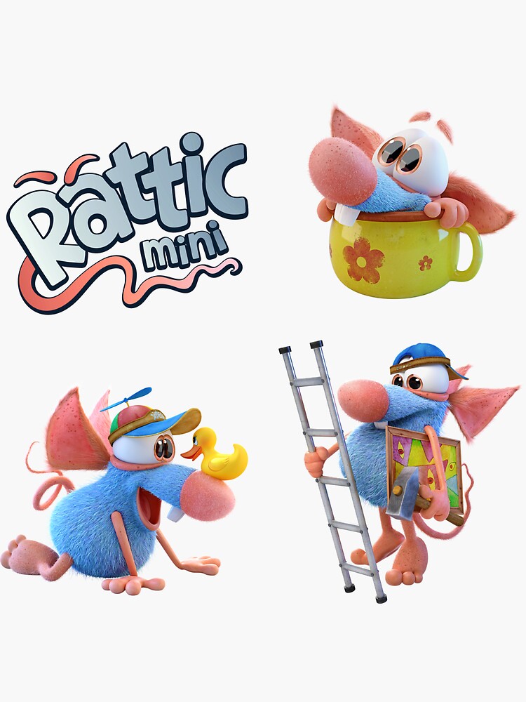 "Rattic - MIx Images12." Sticker for Sale by Rattic | Redbubble