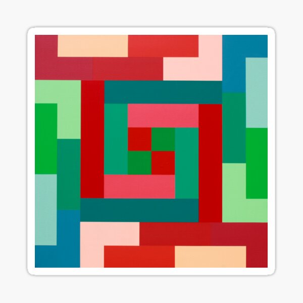 "Dynamic Vitality" Sticker for Sale by skosian | Redbubble