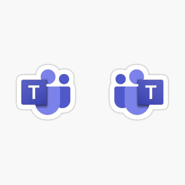 "Microsoft Teams" Sticker for Sale by Alyes | Redbubble