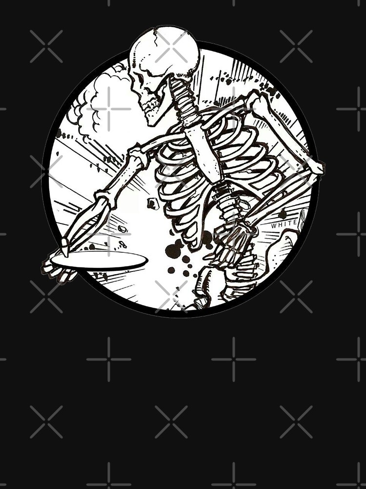 "Disc Golf Skeleton high quality funny essential black" T-shirt for ...
