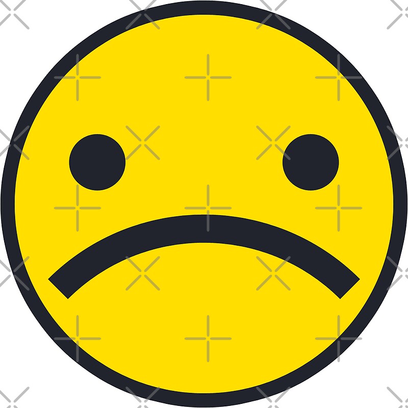Sad Emoji Stickers Redbubble