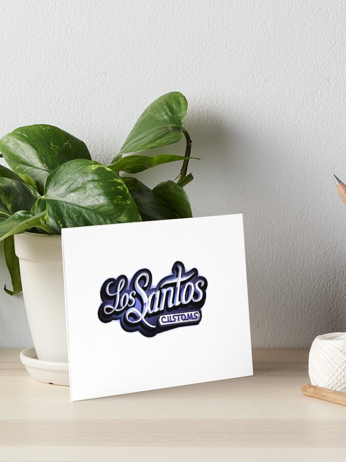 "LS Customs logo" Art Board Print for Sale by Fernando Garcia | Redbubble