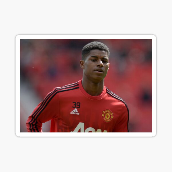 "Marcus Rashford" Sticker for Sale by ArtForKnowledge | Redbubble