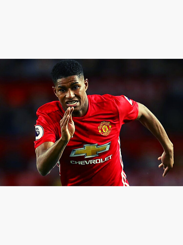 "Marcus Rashford" Sticker for Sale by ArtForKnowledge | Redbubble