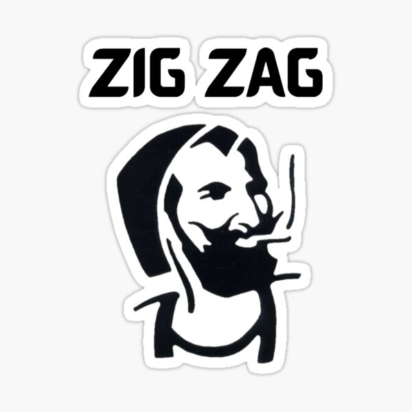 "Zig Zag Rolling Papers" Sticker for Sale by AProject | Redbubble