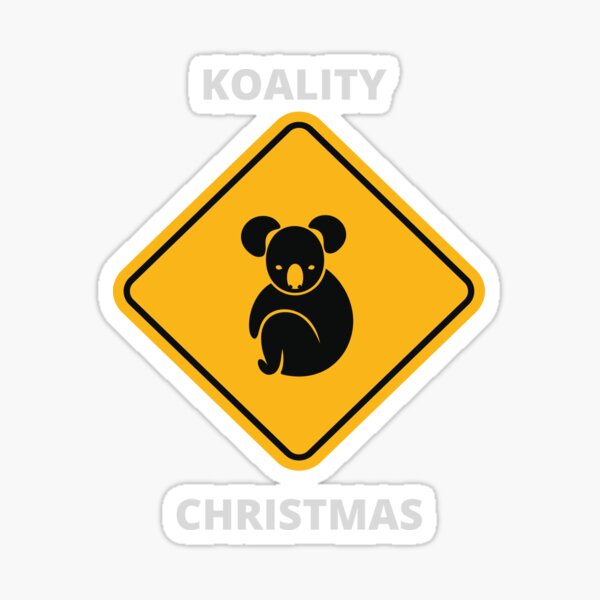 "Koality christmas" Sticker for Sale by srm-creations | Redbubble