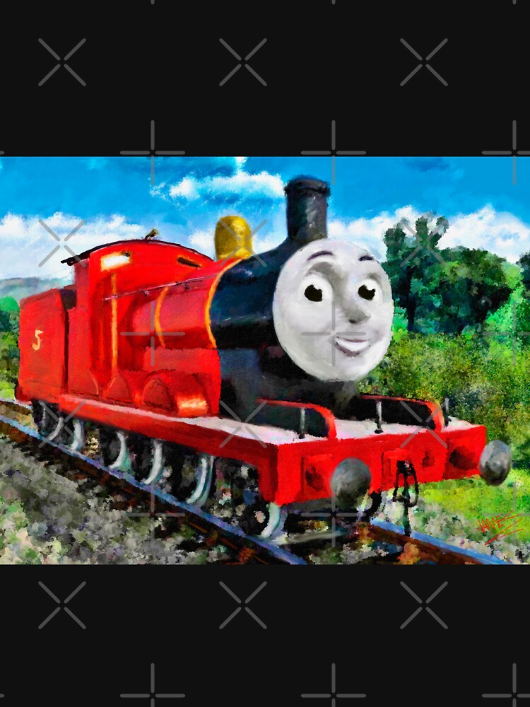 "James the Red Engine Thomas and Friends" T-shirt for Sale by ...
