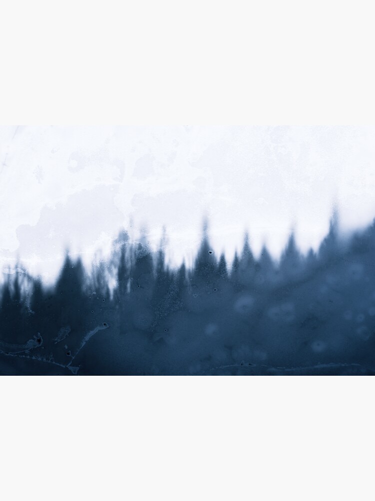 "Frozen Forest Shadows 2 – Landscape Photography" Sticker by ...
