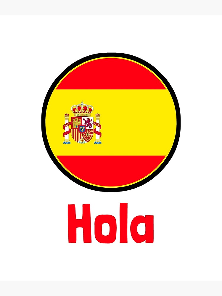 Say Hi Or Bye In Spanish Poster For Sale By Bjorn2Bubble Redbubble say-hi-or-bye-in-spanish-poster-for-sale-by-bjorn2bubble-redbubble