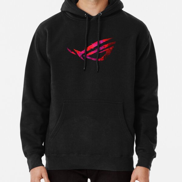 "Asus Rog Strix - Black and Red Design" Pullover Hoodie for Sale by ...