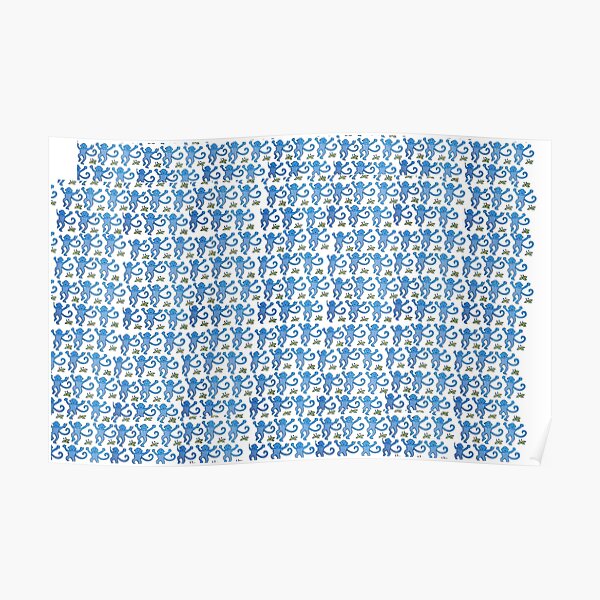 Blue Roller Rabbit Posters | Redbubble
