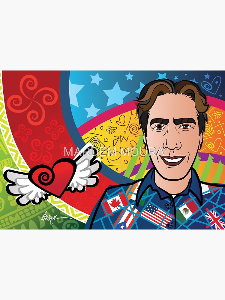 "JUAN WORLD POP ART" Sticker for Sale by dinshoran | Redbubble