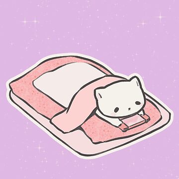 "Sad Cat Playing" Sticker for Sale by CaterinaLMS | Redbubble