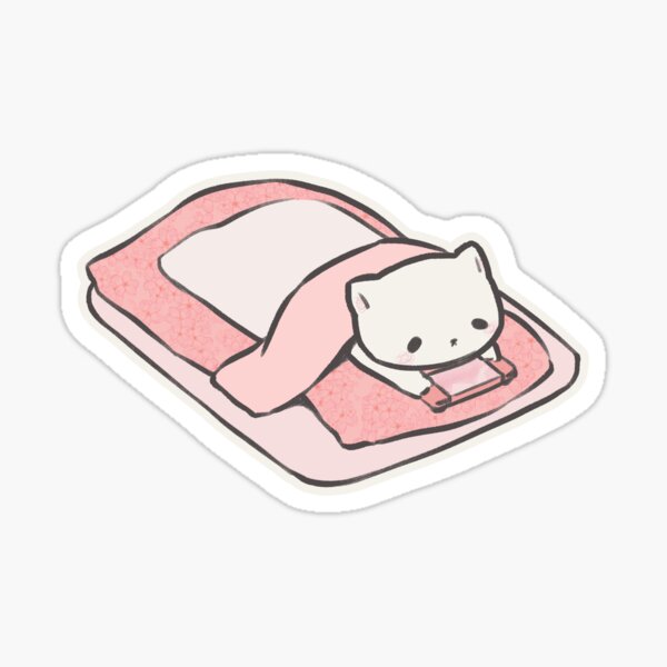 "Sad Cat Playing" Sticker for Sale by CaterinaLMS | Redbubble