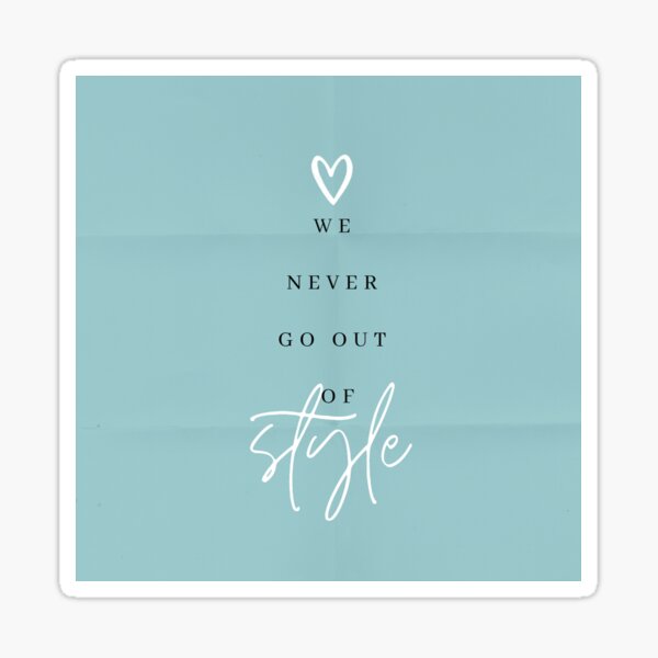 "Taylor Swift Style 1989" Sticker for Sale by p20designs | Redbubble