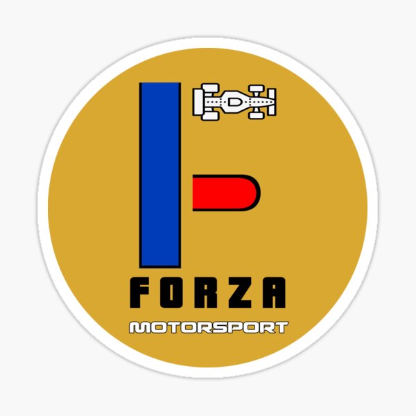 "Forza Motorsport new logo" Sticker for Sale by Ovrostore | Redbubble