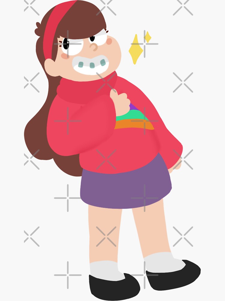 "mabel!!" Sticker by grandrelic | Redbubble