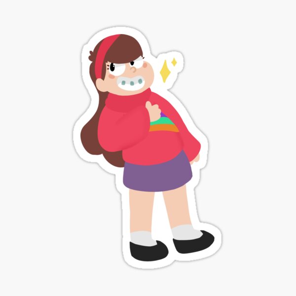 "mabel!!" Sticker by grandrelic | Redbubble