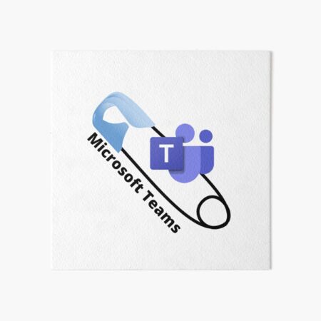 "Microsoft Teams" Art Board Print for Sale by osjapego | Redbubble