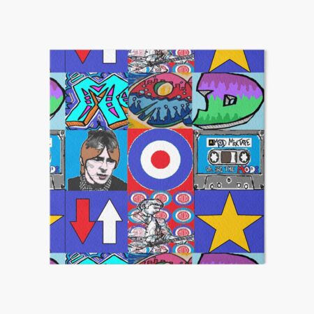 "Mod mods retro art by LowEndGraphics" Art Board Print for Sale by ...