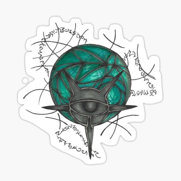 "Eye of Magnus Design" Sticker for Sale by VergiliusDesign | Redbubble
