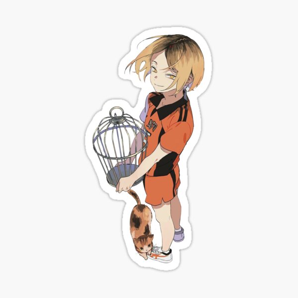 "Kenma" Sticker for Sale by Cedrek | Redbubble
